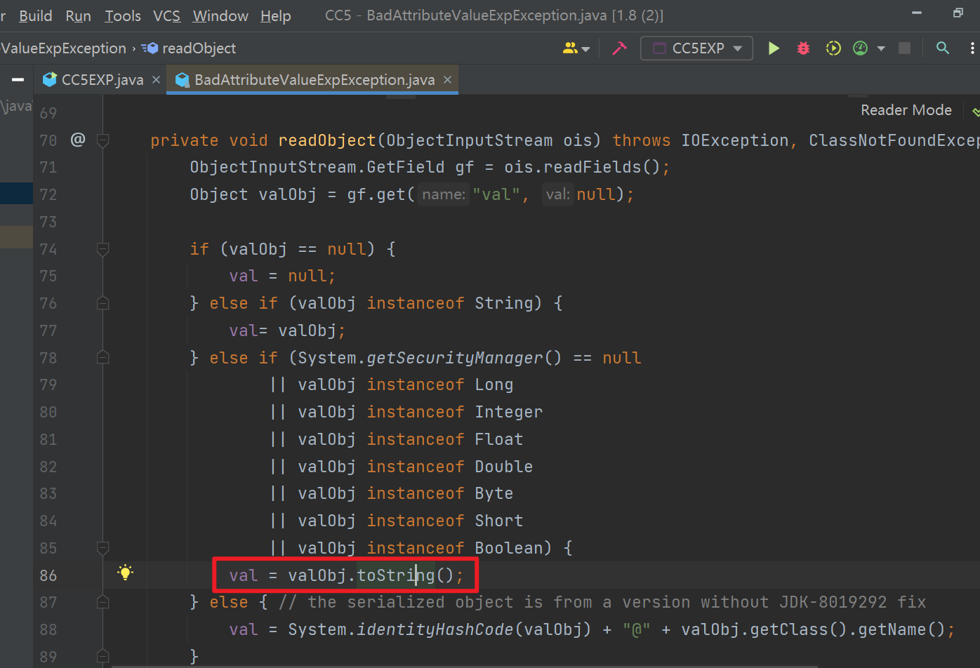 Java反序列化Commons-Collections篇07-CC5链 | Drunkbaby's Blog