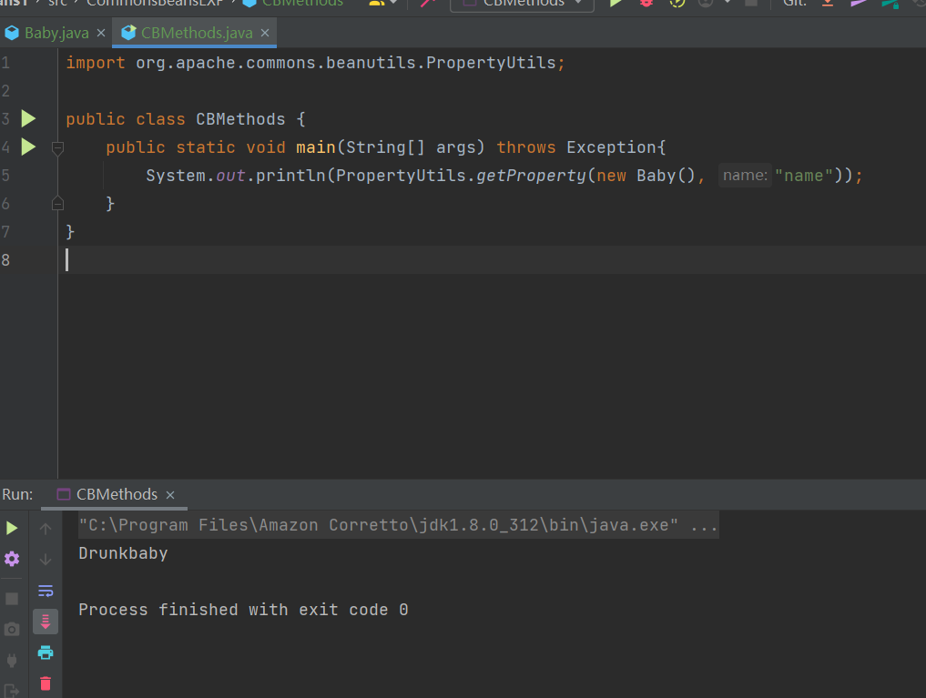 CommonsBeanUtils反序列化 | Drunkbaby's Blog