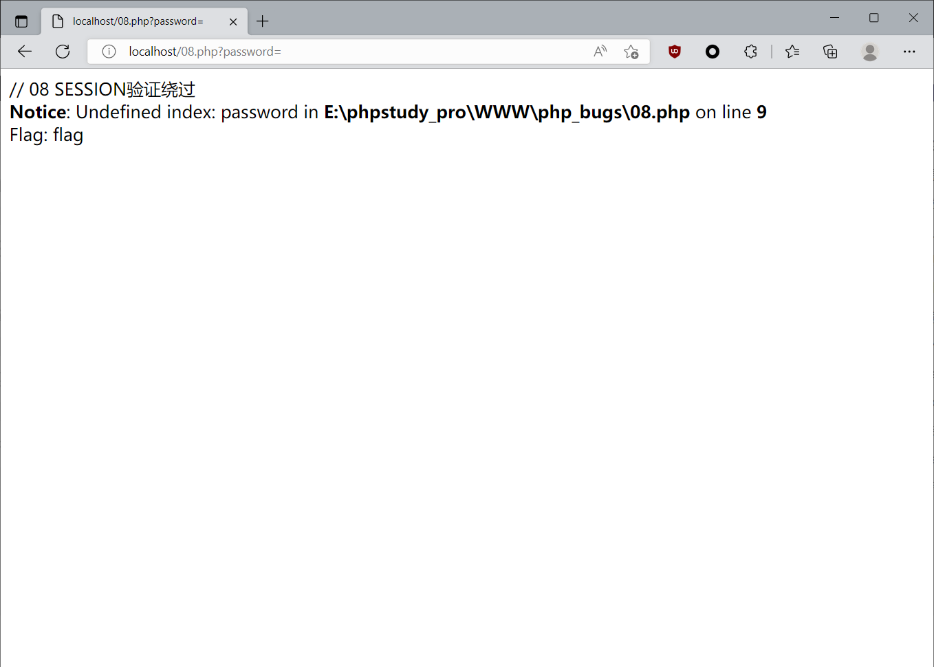 PHP 入门基础漏洞 | Drunkbaby's Blog