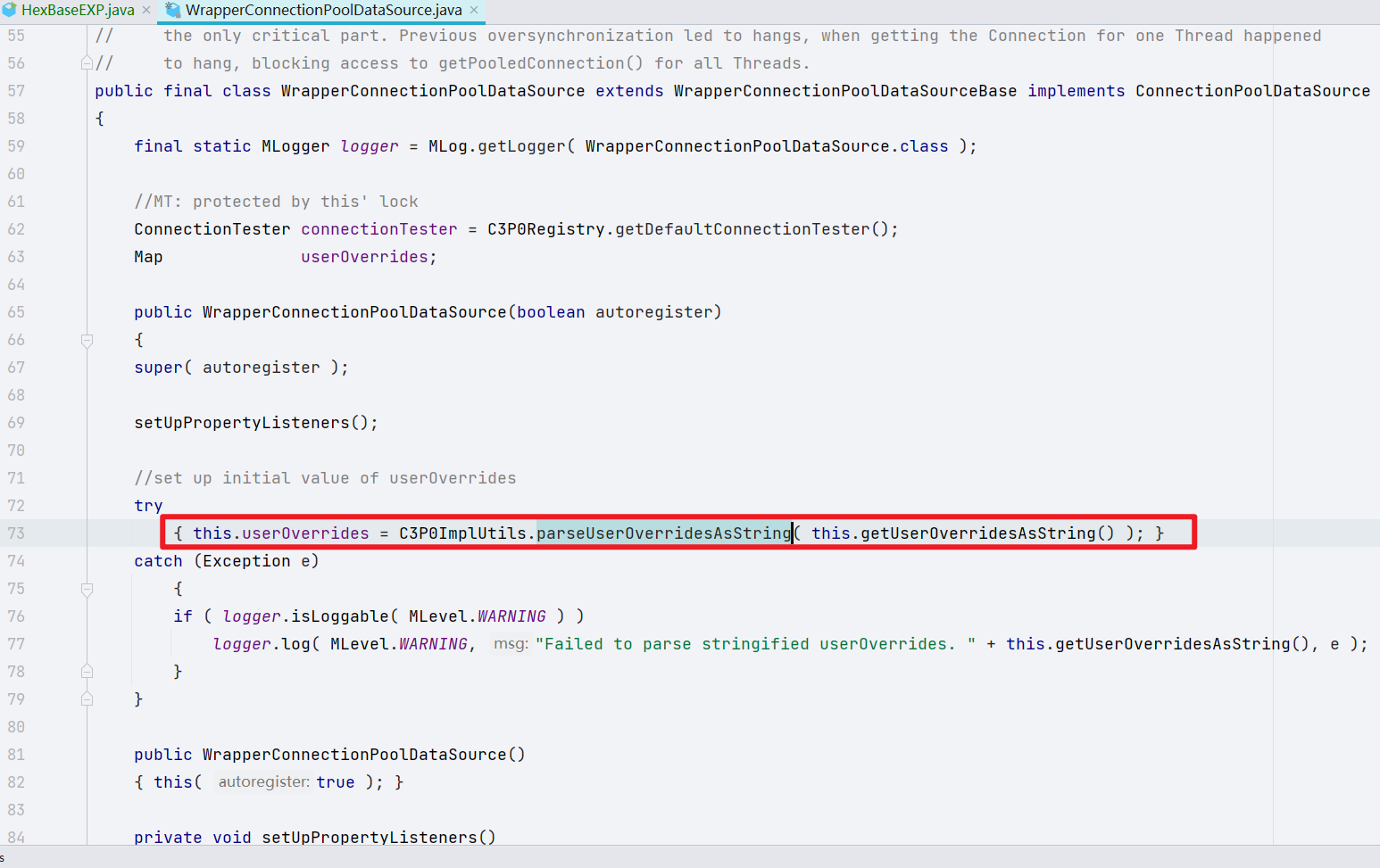Java反序列化之C3P0链 | Drunkbaby's Blog