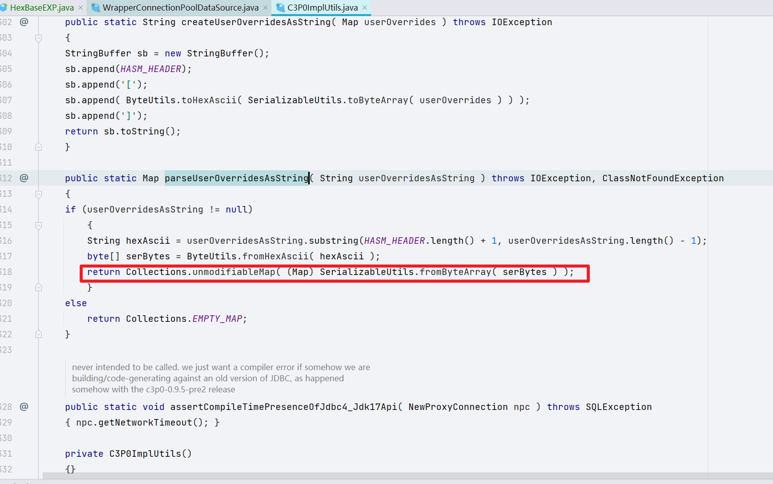 Java反序列化之C3P0链 | Drunkbaby's Blog