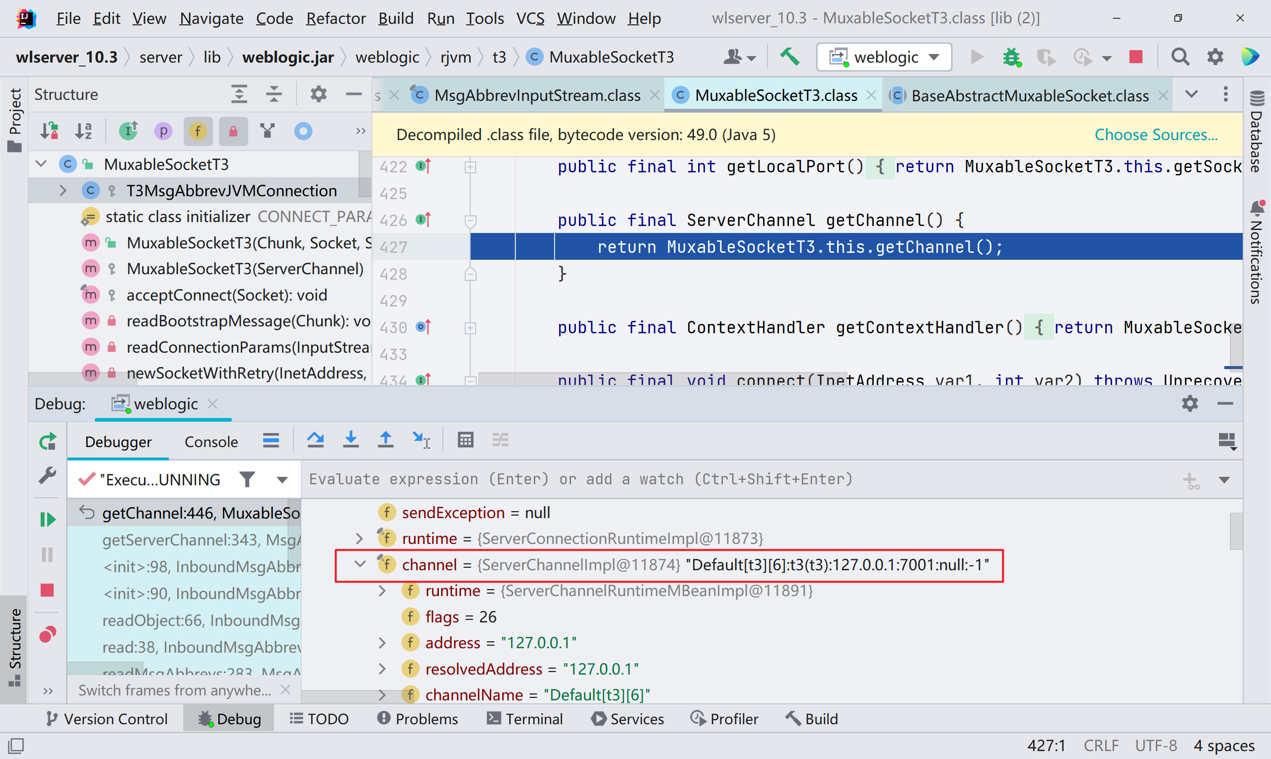 CVE-2015-4852 WebLogic T3 反序列化分析 | Drunkbaby's Blog